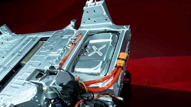 Check out the state of the art chassis on Ferrari's first EV