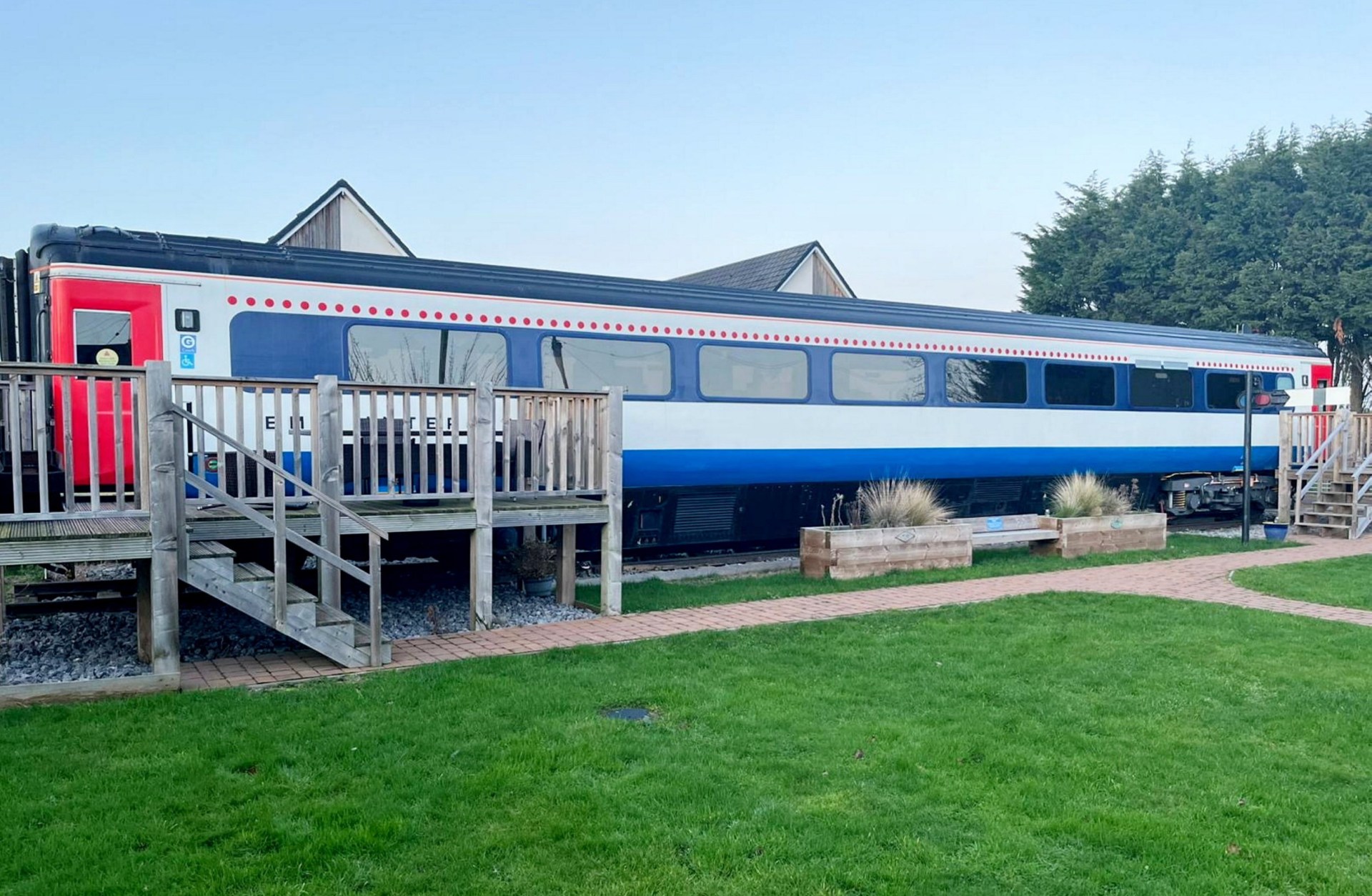 Converted train carriage home on sale for £70,000