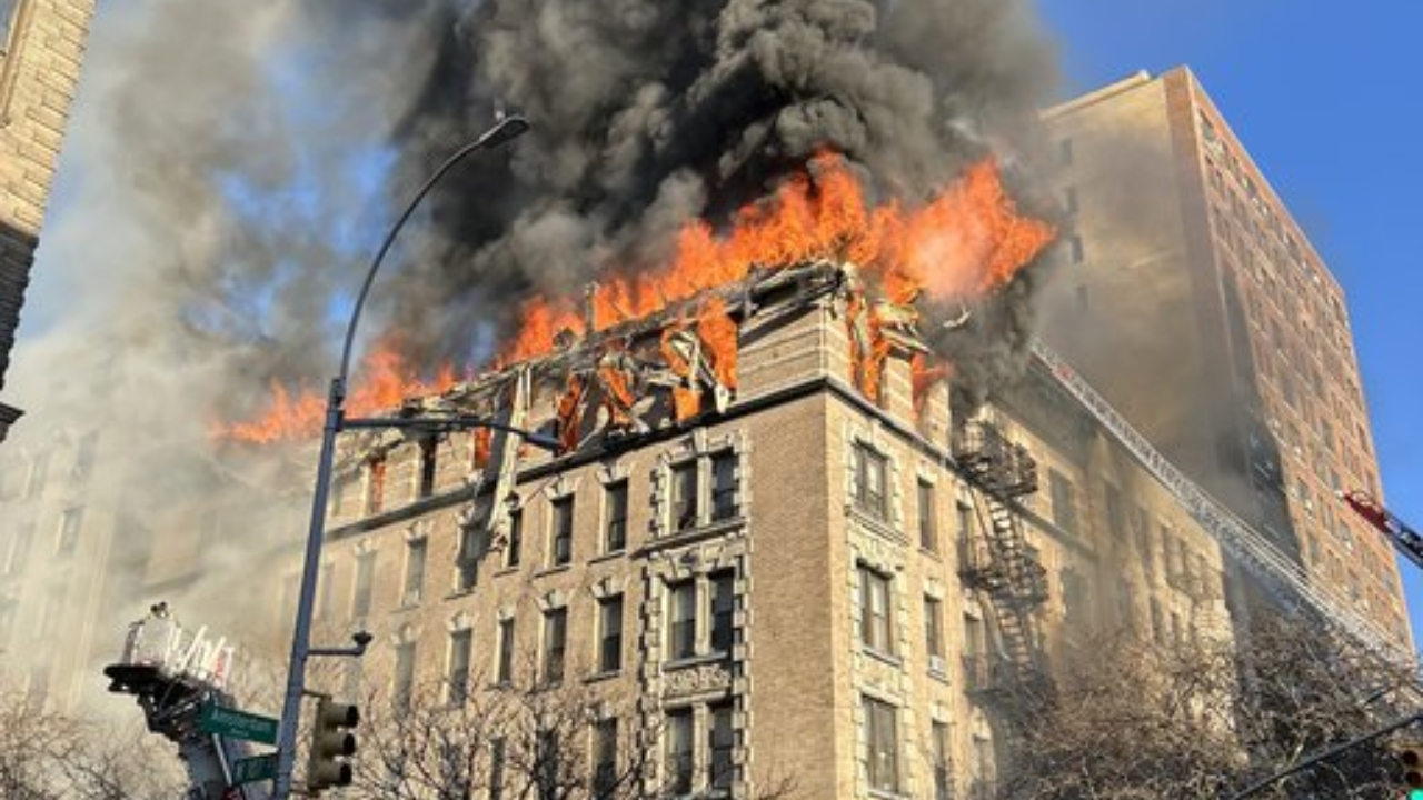 3 residents, 3 firefighters hurt in 4-alarm Upper West Side apartment ...