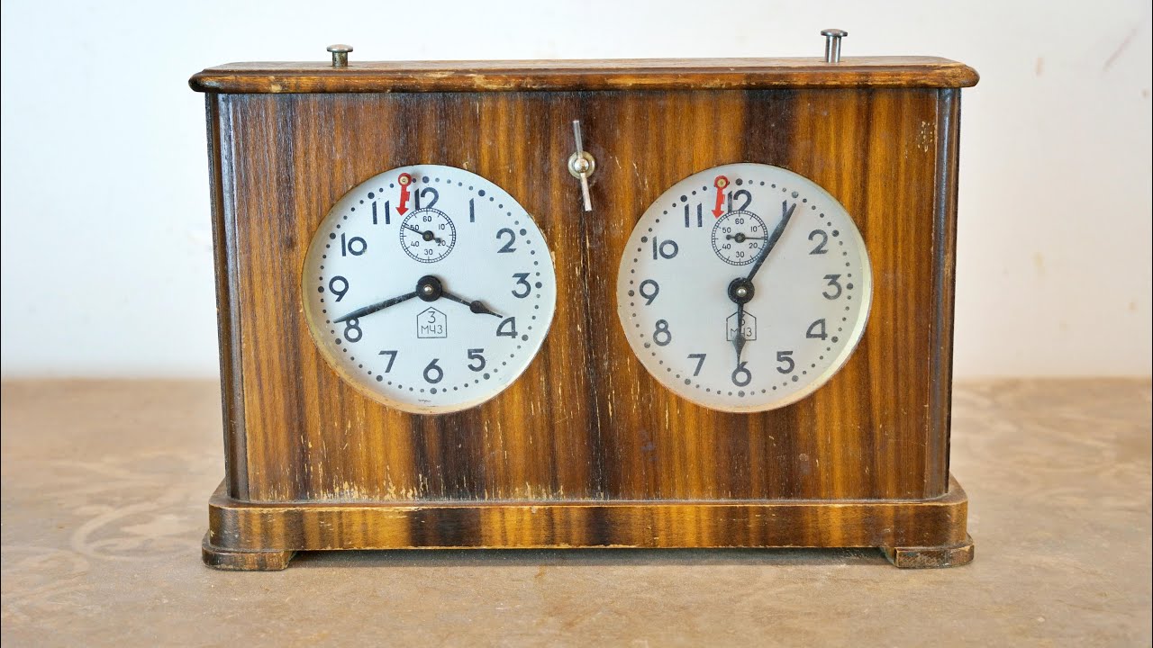 Soviet-era chess clock restoration - timekeeping reborn