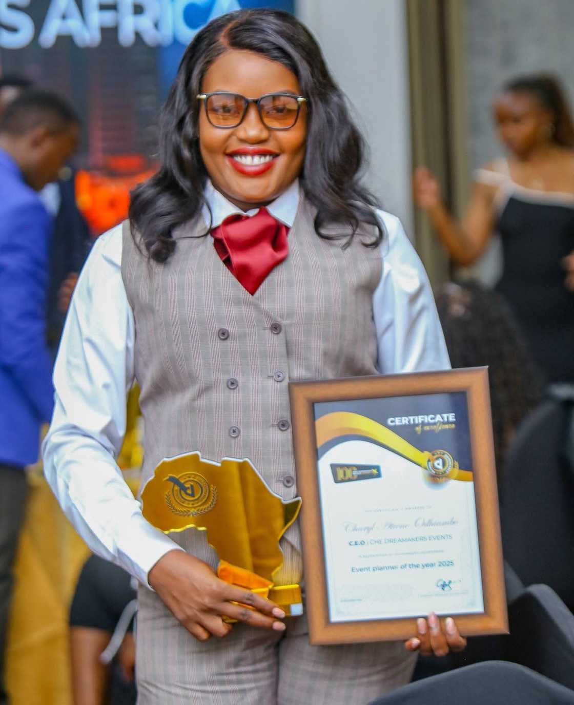 Celebrity event planner overjoyed after bagging prestigious award ...