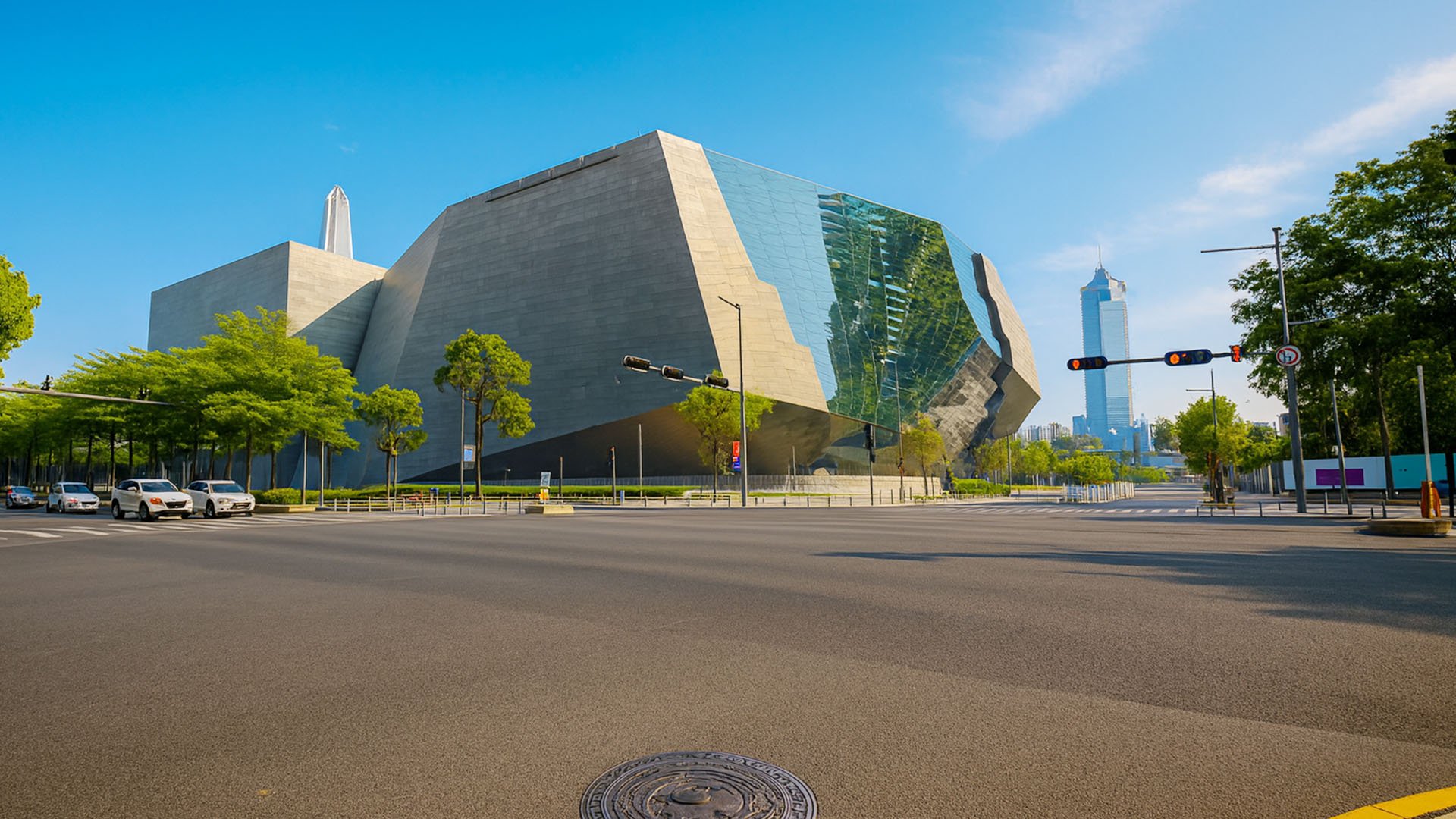 Un monument moderne emblématique à Shenzhen