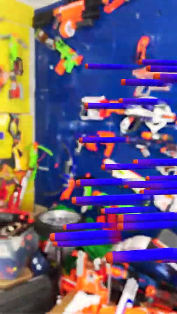 Nerf superhero war: Iron Man vs Danny Gun #shorts