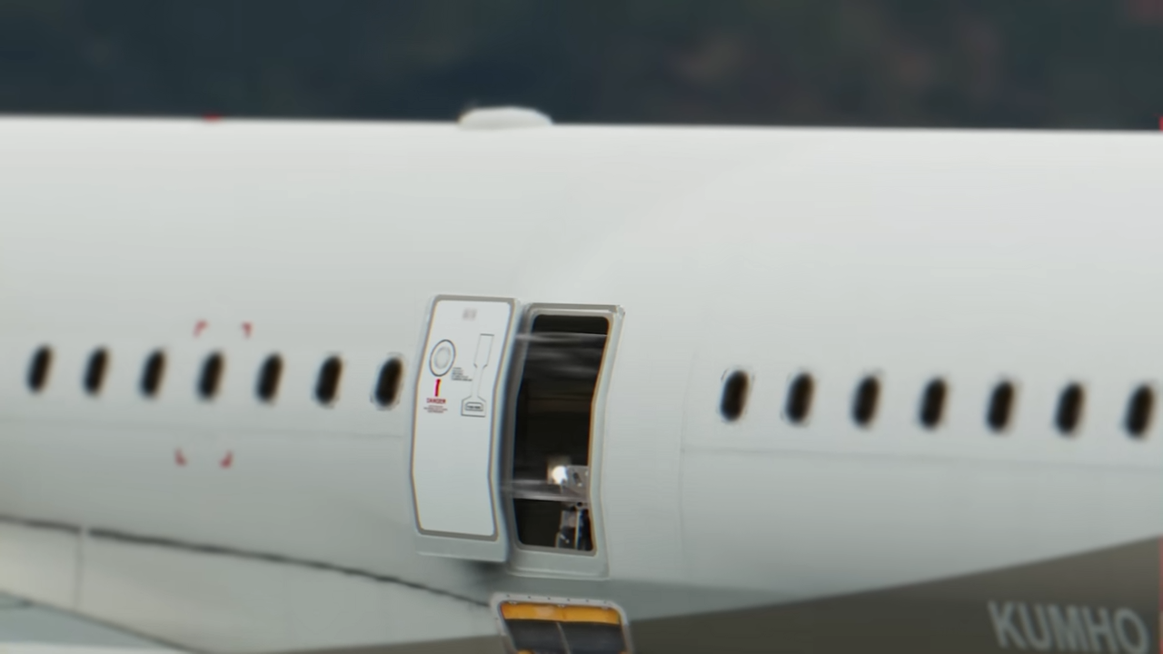 How a passenger opened a plane door mid-flight