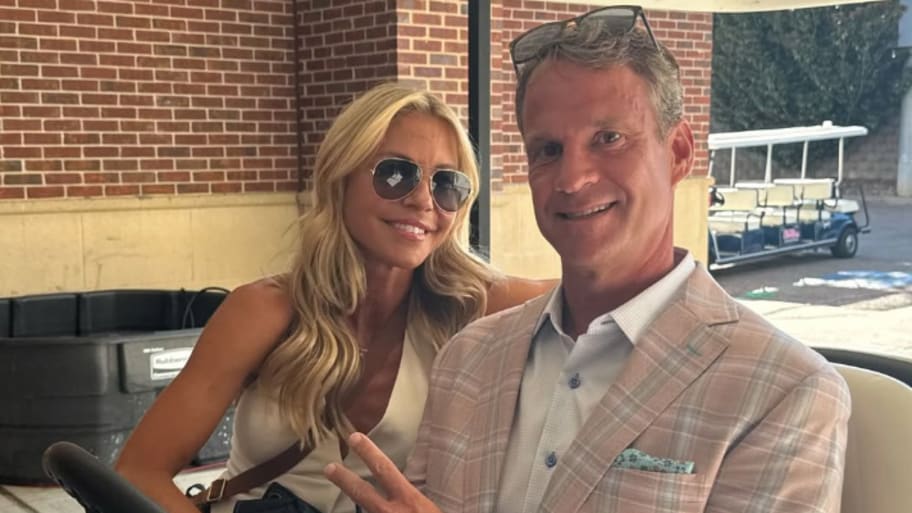 Lane Kiffin posts wife Layla being all smiles in first LSU post together
