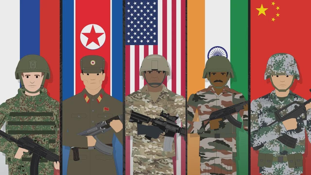 Los 5 ejércitos más grandes del mundo