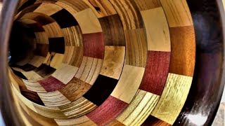 This chaotic wooden piece turned into something unexpected