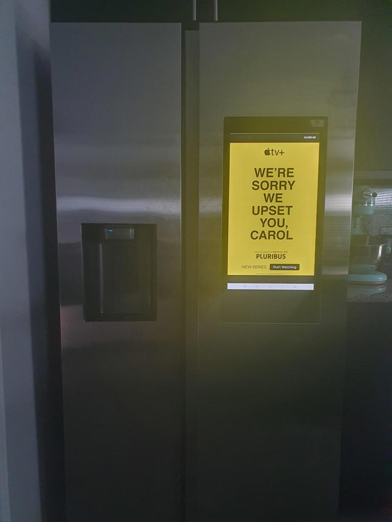 Samsung smart fridge ad for new sci-fi series allegedly triggered a ...