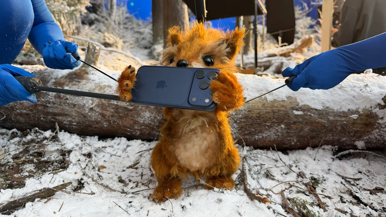 Apple’s new holiday ad is a wonderland of puppets and practical effects