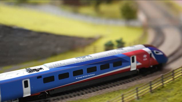 Transport secretary shows off new Great British Railways brand idea on ...