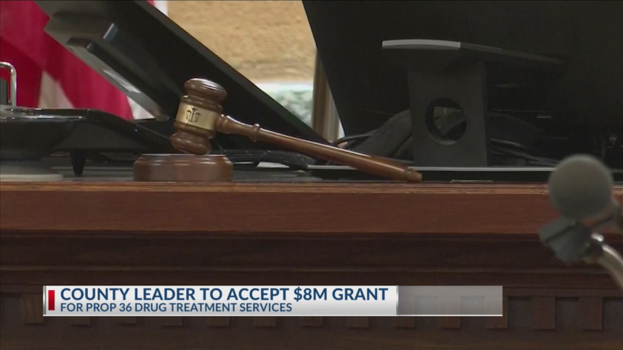 Kern County to accept $8M grant for Prop 36 drug treatment services