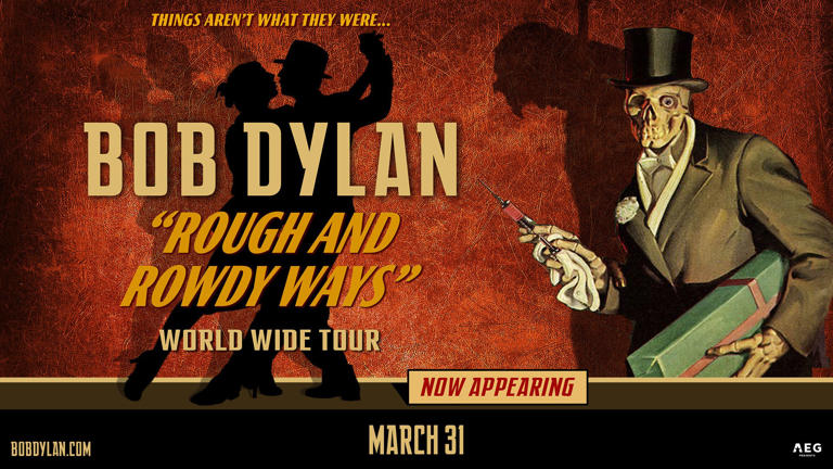 Bob Dylan concert tickets for Ball State's Emens Auditorium on sale
