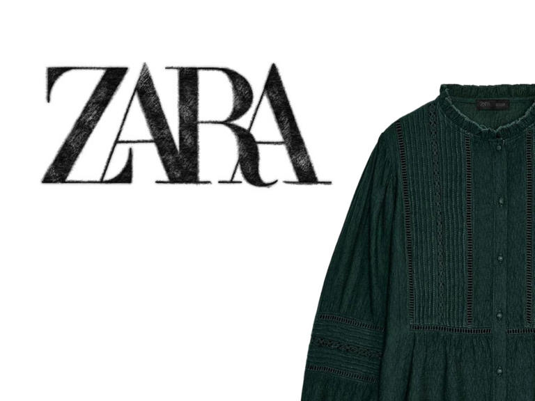 【ZARAのグリーン】が40・50代に似合う! 冬に着映える「きれい見えトップス」