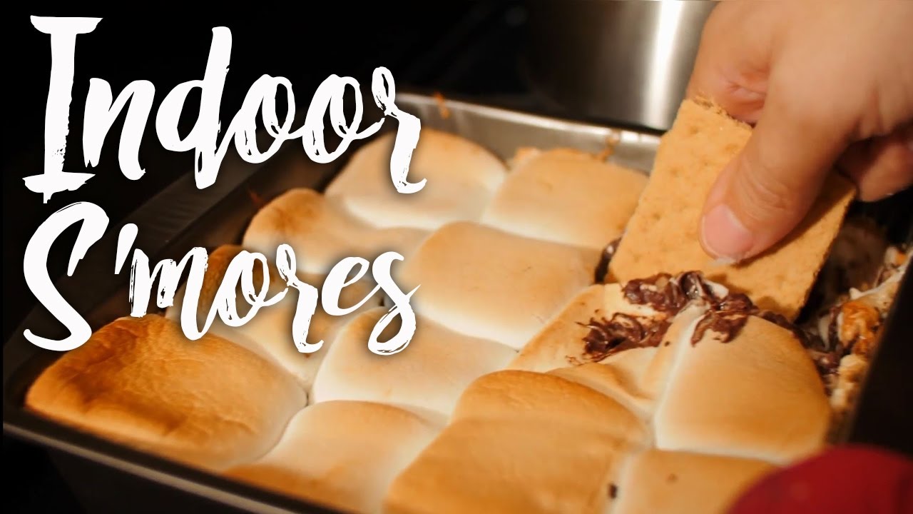How to make the most delicious indoor s'mores