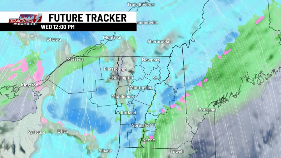 Messy clipper system Wednesday after a dry Tuesday