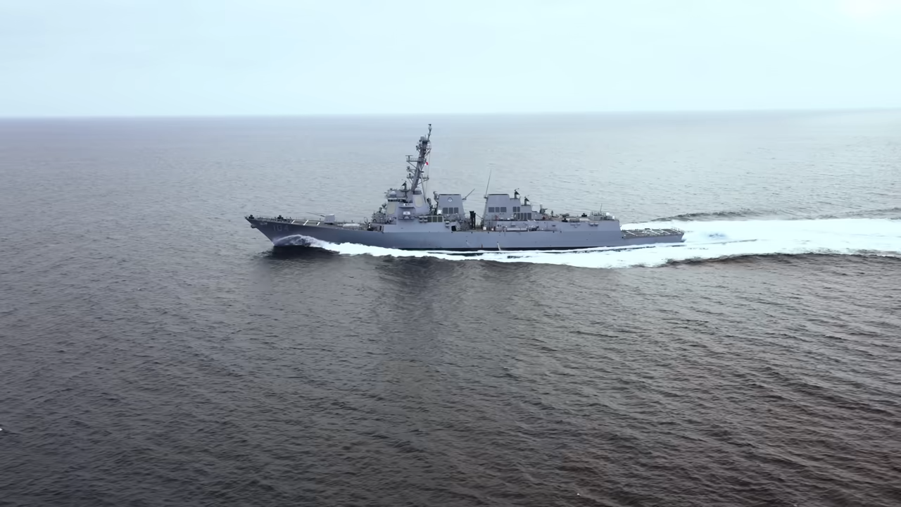 How America’s most heavily armed destroyer works at sea