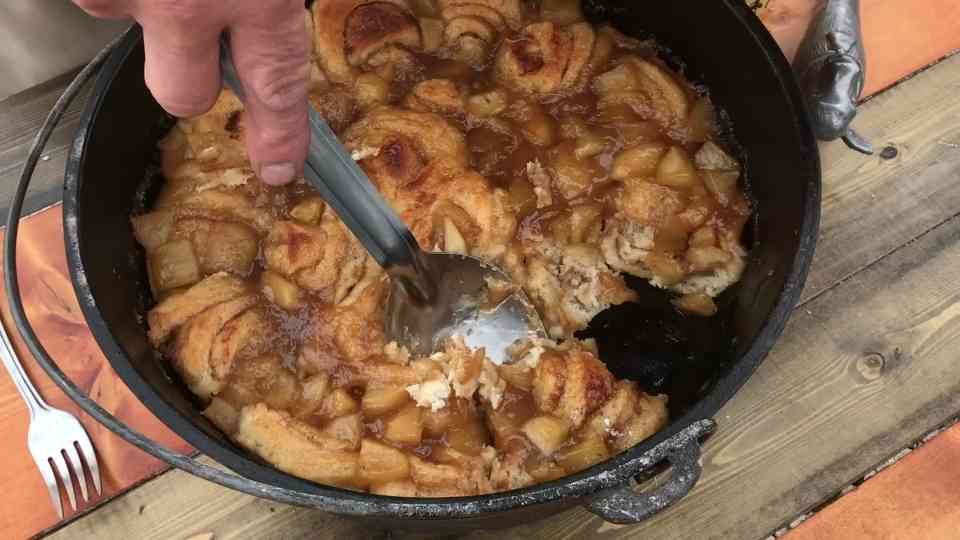 The cinnamon roll and apple mashup creating the ultimate sourdough ...