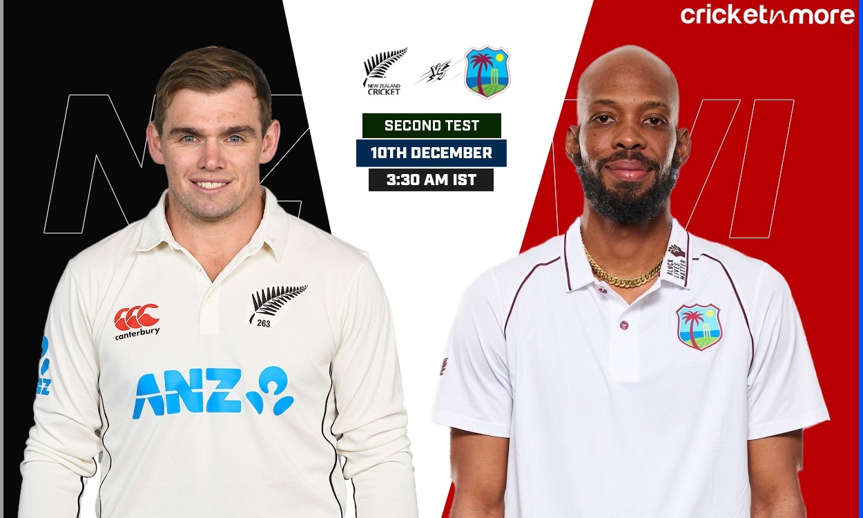 New Zealand vs West Indies, 2nd test - Who will win today NZ vs WI match?