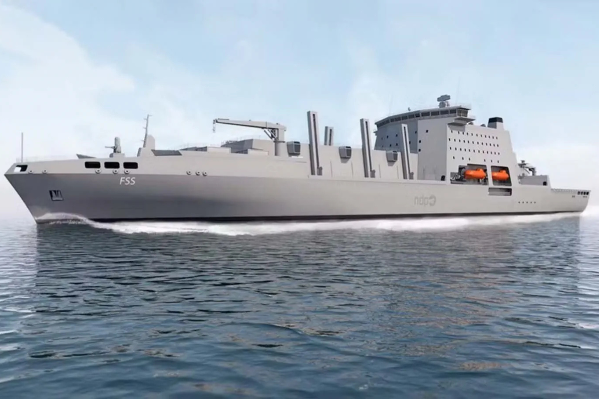 Significant moment: First steel cut for innovative RFA Resurgent to ...