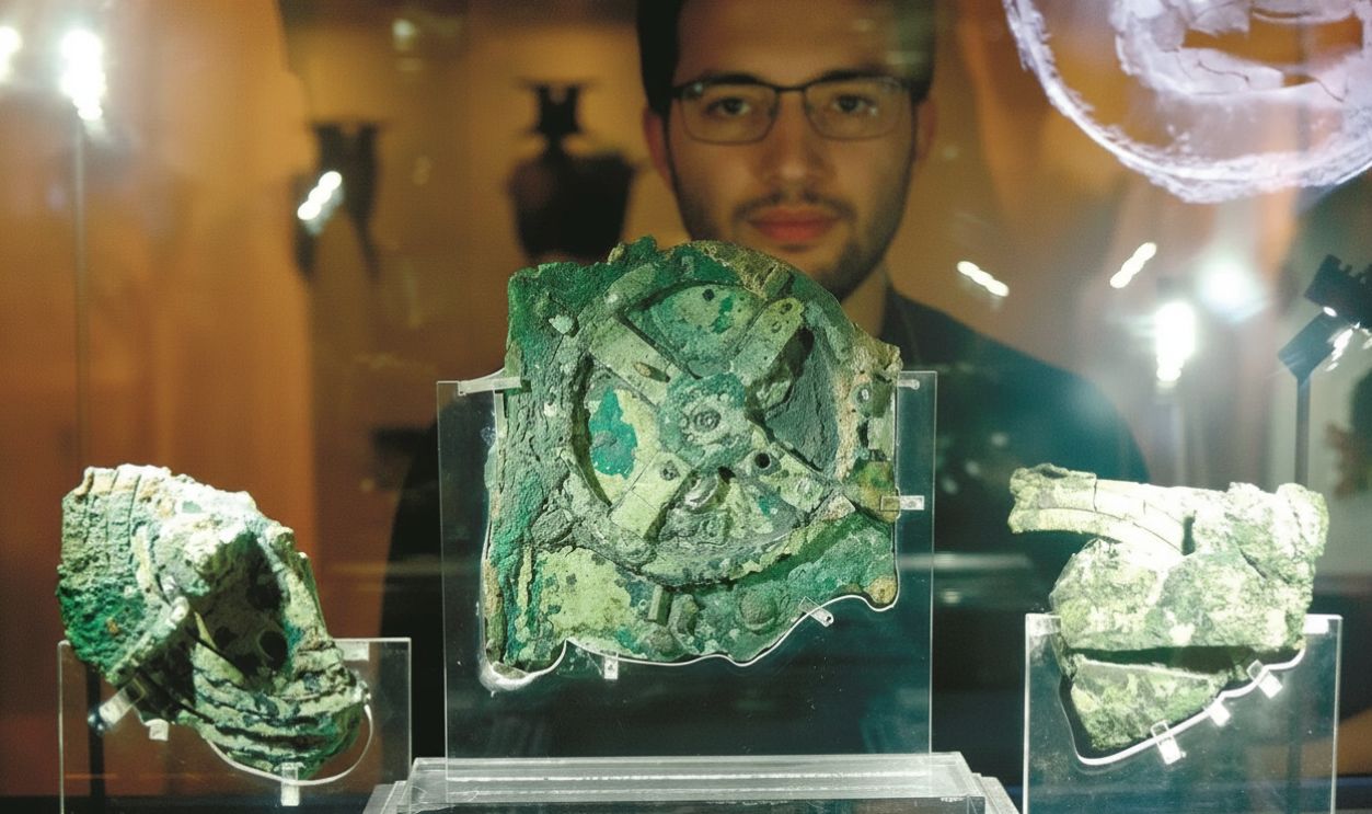 Ancient machines, uncovered at real archaeological sites, that ...