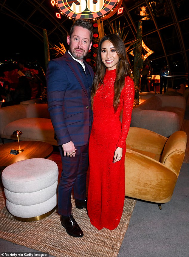 Macaulay Culkin and Brenda Song make a rare red carpet appearance at ...