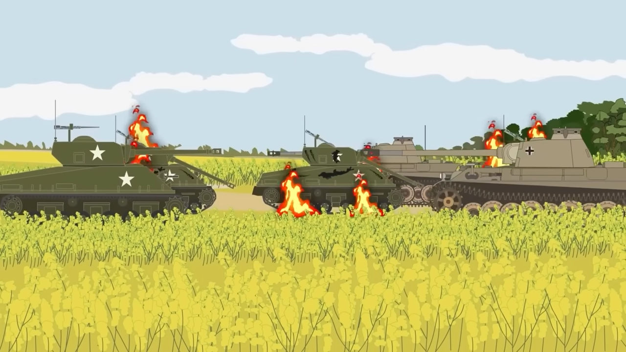 Germany's copy of the T-34 tank