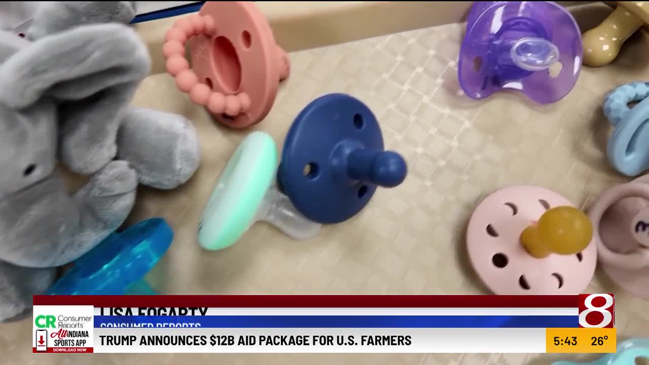 Consumer Reports' tips for buying pacifiers