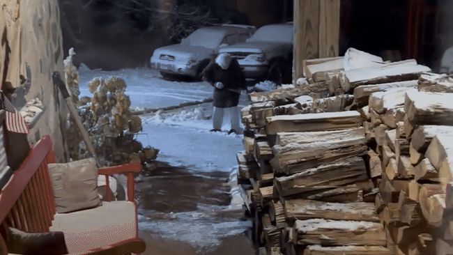 Much-missed 'tough cookie' grandma shovels snow at 92 in sweet ...