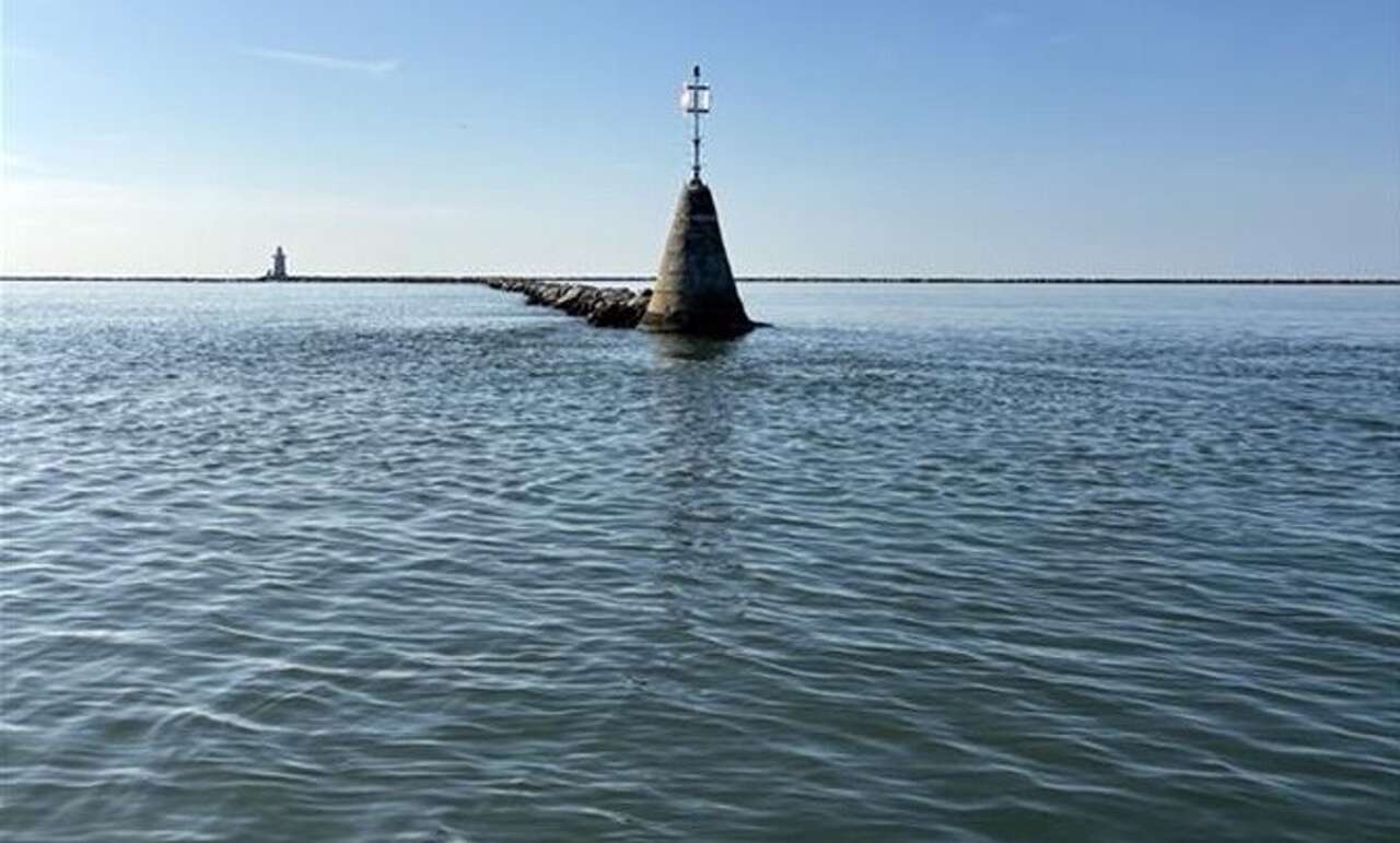 New light installed at breakwater off Old Saybrook where 2024 boat ...