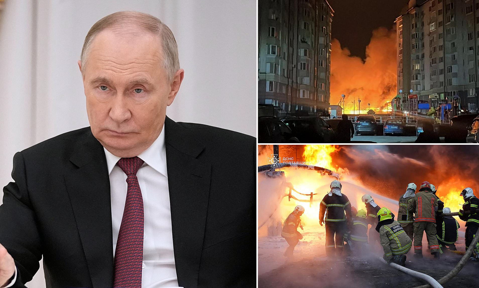 Kremlin says claims Putin wants to attack NATO and restore the USSR are ...