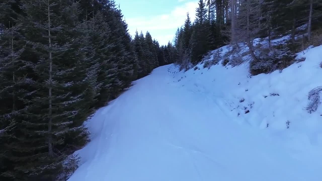 Bad Gastein, Austria: Drone shots of stunning ski town in the Alps