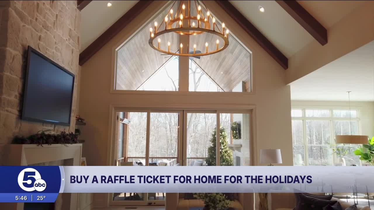 Home for the Holidays raffle tickets
