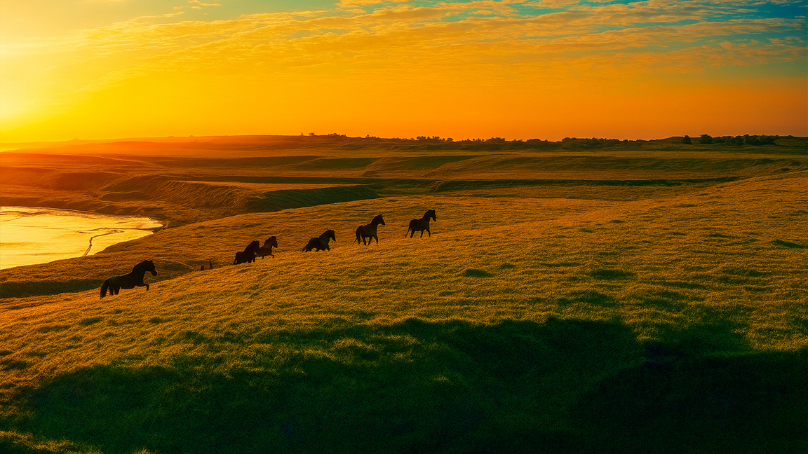 Corriendo con el sol