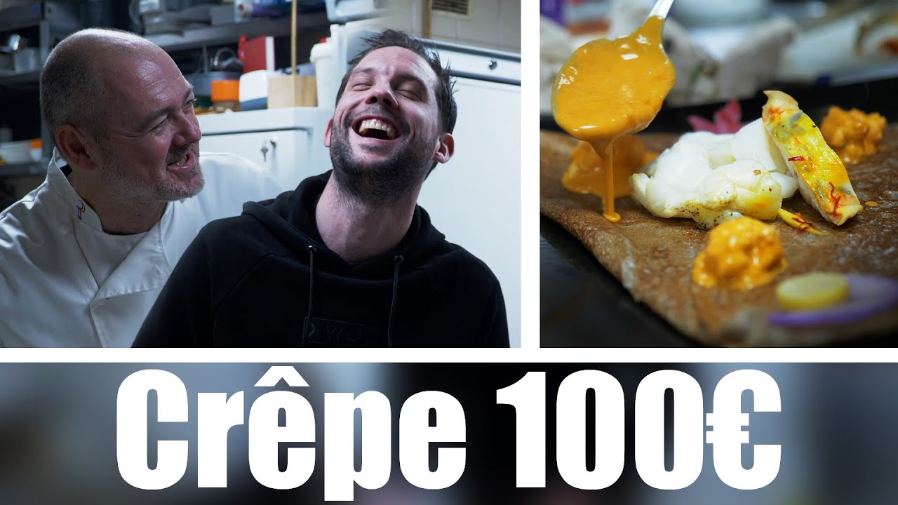 Crêpe à 0,50 € vs à 100 € avec le champion du monde