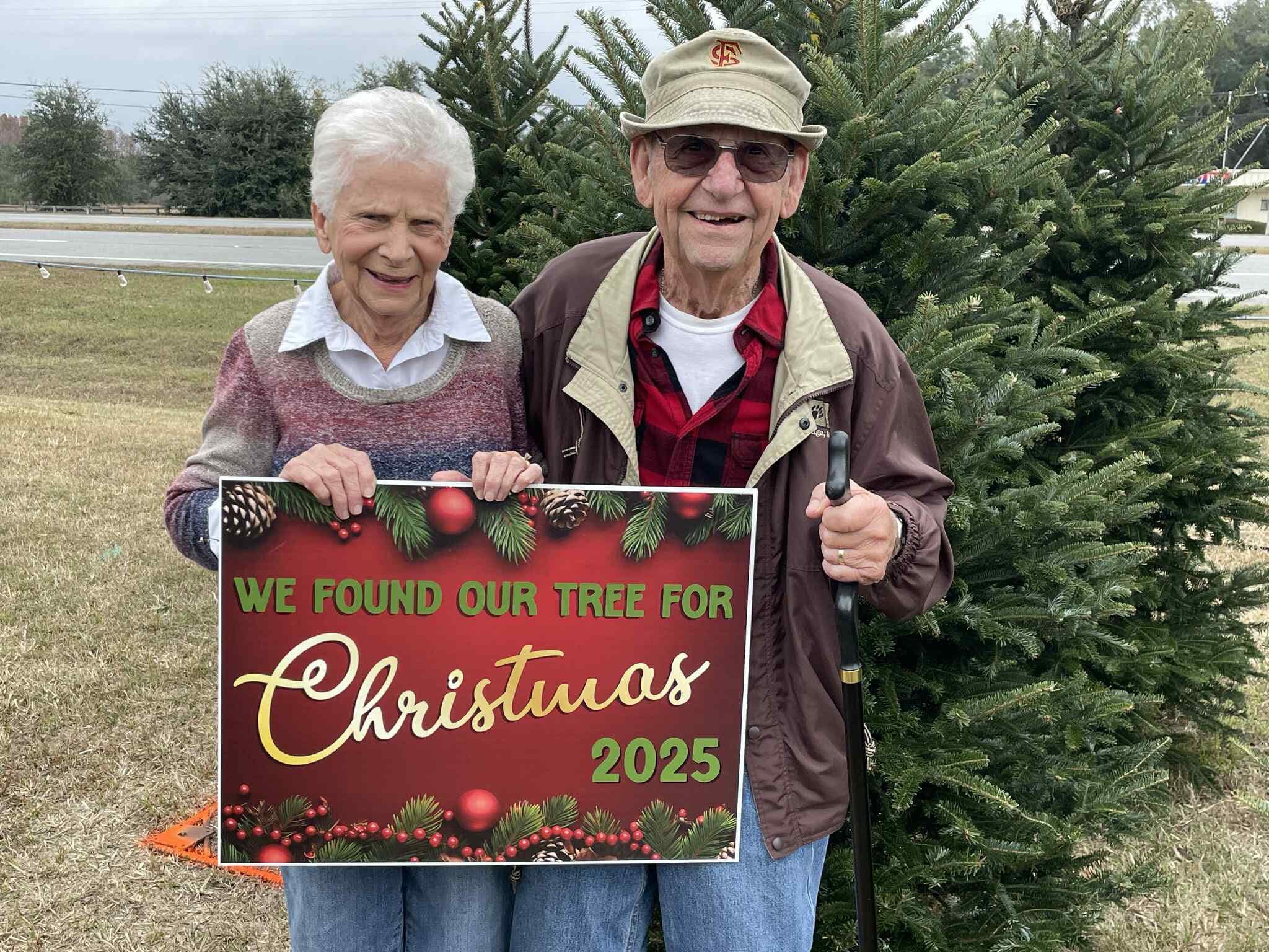 Pay it forward program gifts Christmas trees to local veterans and families