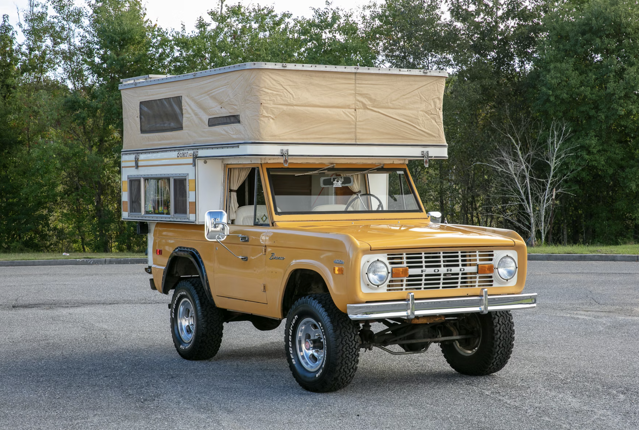 Rare 1971 Ford Bronco camper conversion hits Hagerty Marketplace with ...