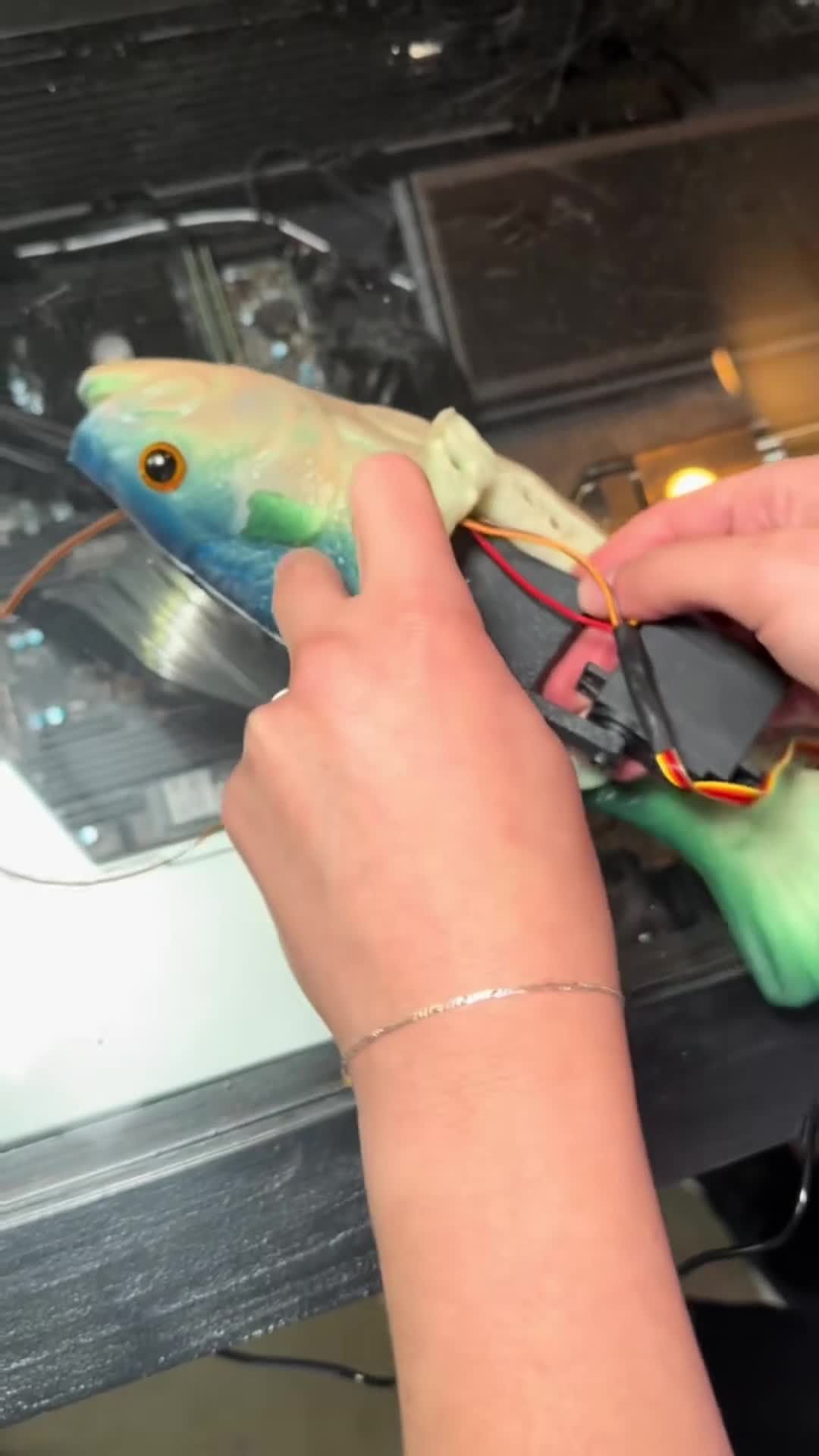 I made SpongeBob’s breaking news fish IRL!