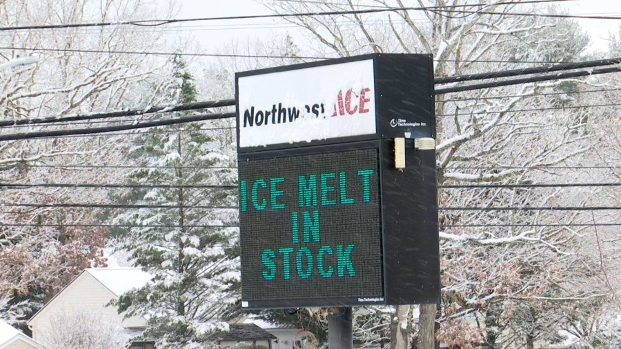 People around the New River Valley work on maintaining good road conditions