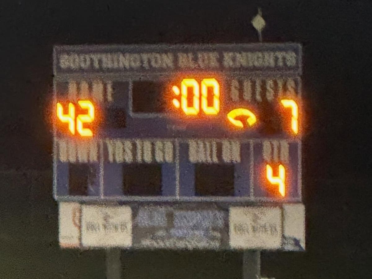 Southington football ices out NFA, easily punches ticket for state ...