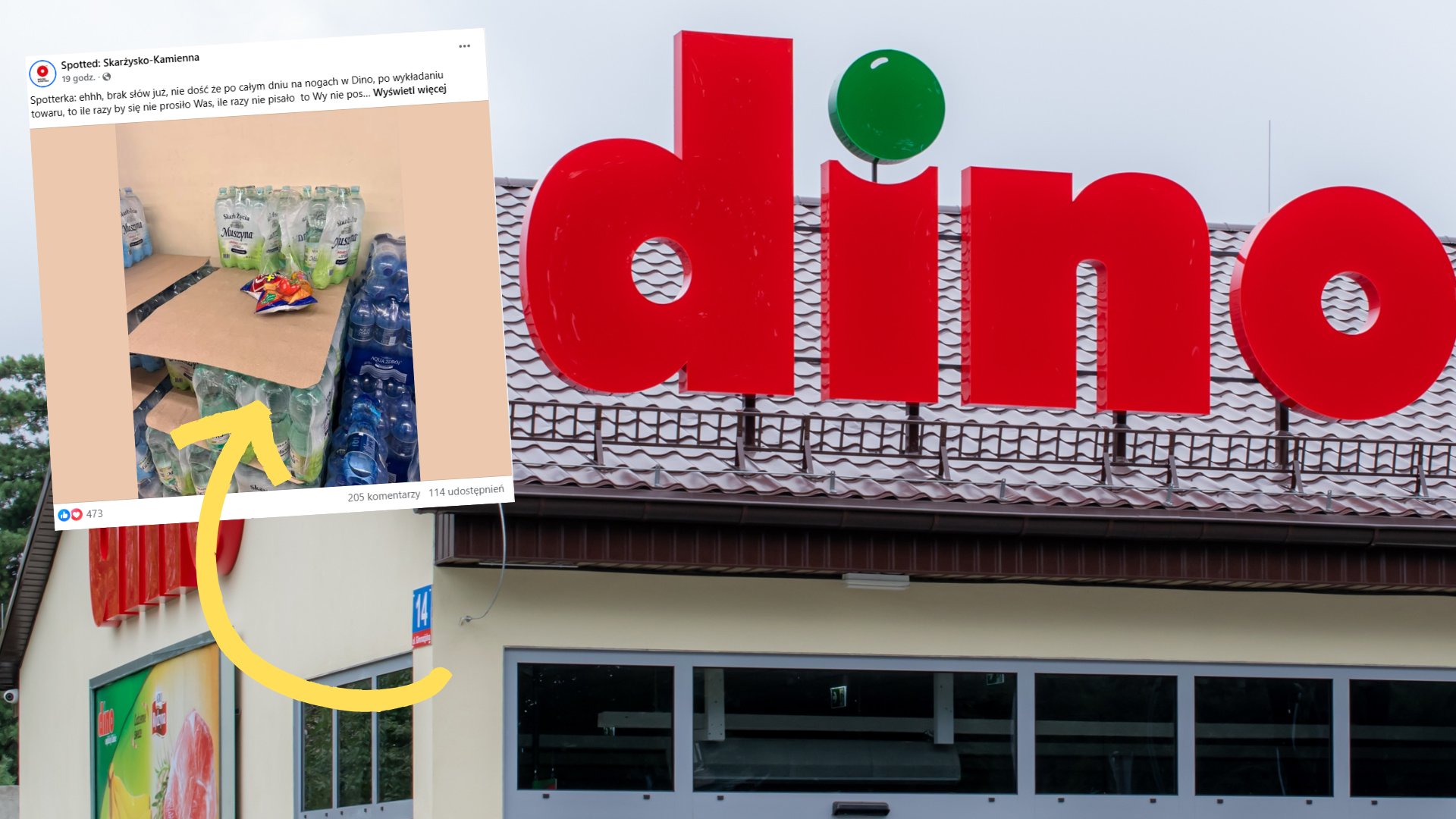 Pracownica Dino ma dość. Apeluje do klientów. "Brak słów"