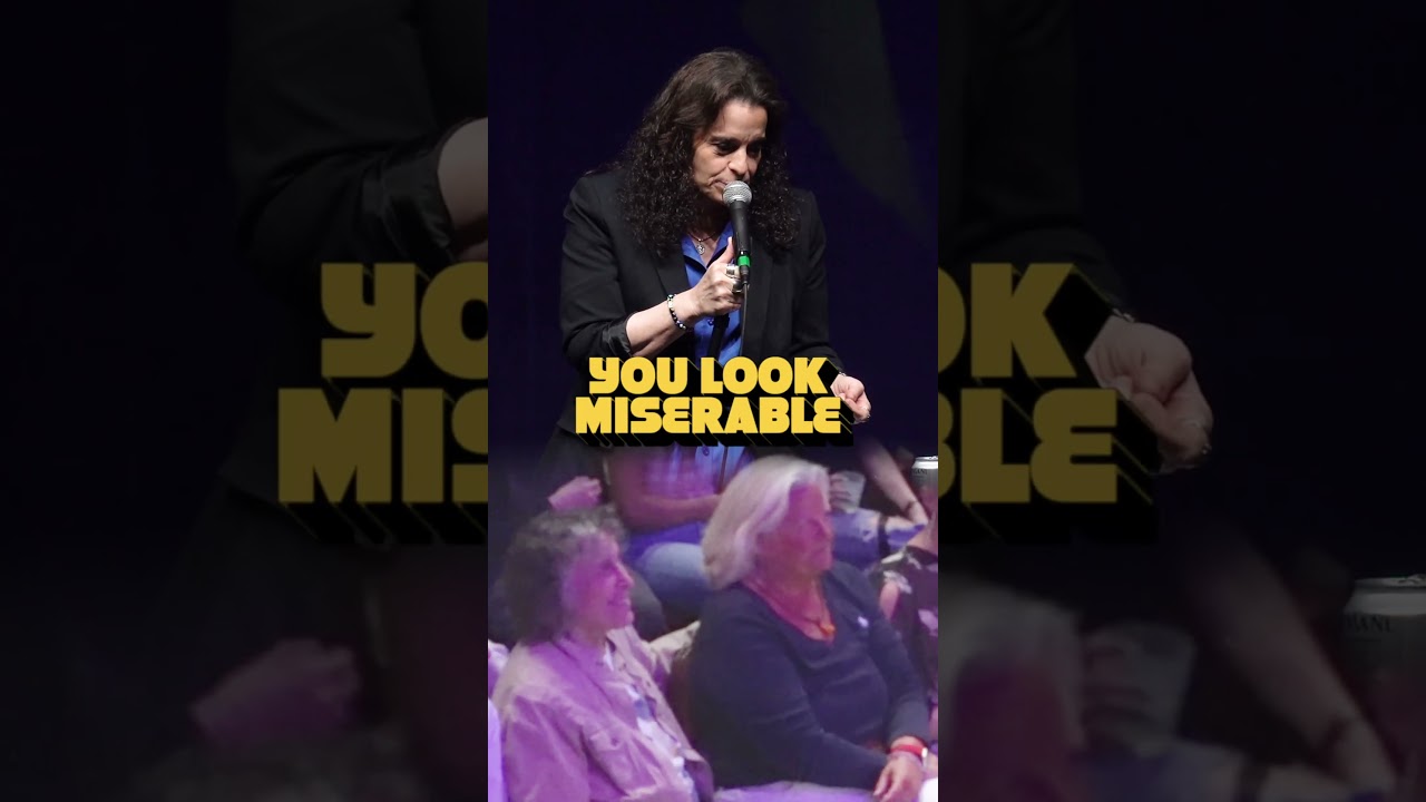 Angry wife asks a stand-up comedian to roast her partner