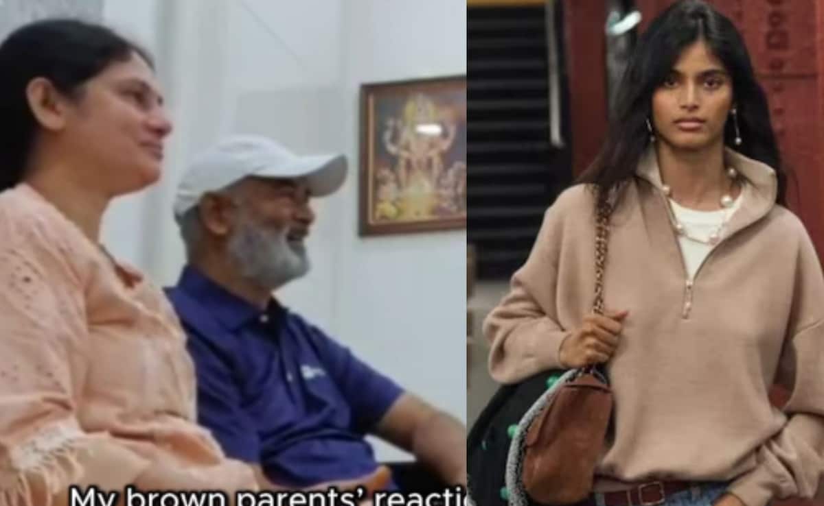 Hyderabad model Bhavitha Mandava's parents get emotional seeing her ...