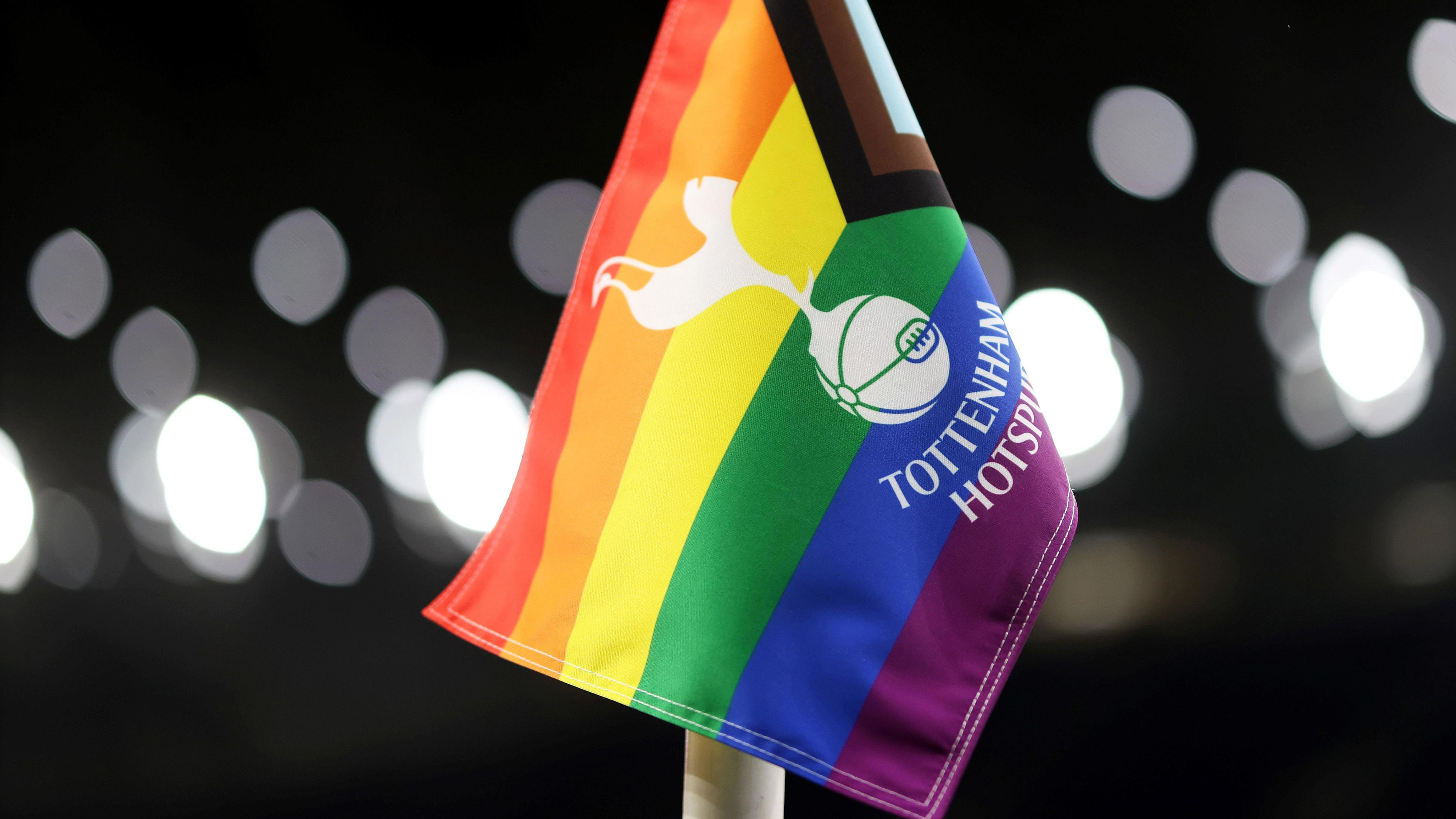 Spurs move Pride flag over 'security concerns'