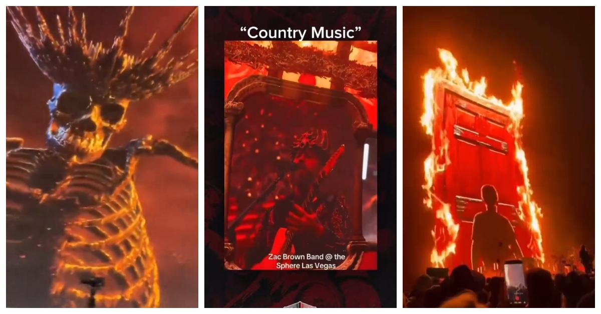 Zac Brown Band slammed for "satanic" and "demonic" imagery during ...