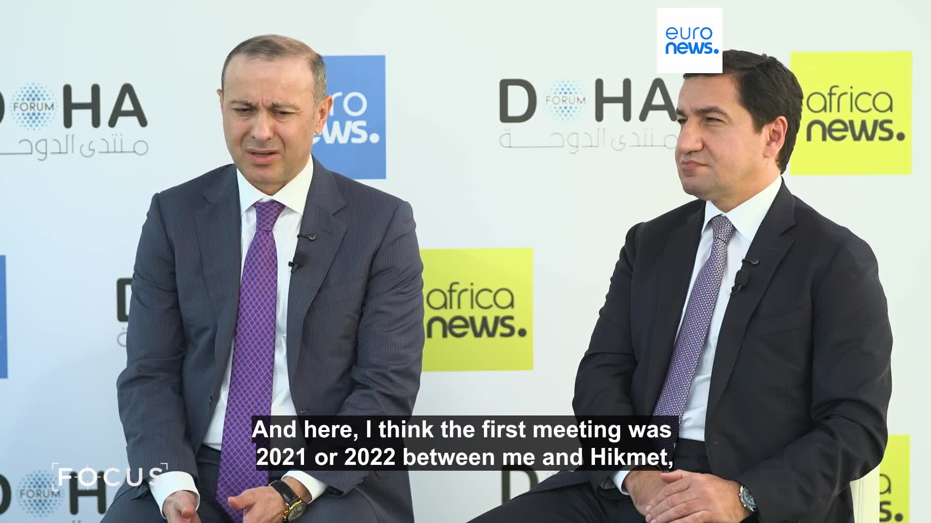 Exclusive: Armenia and Azerbaijan representatives come together ...