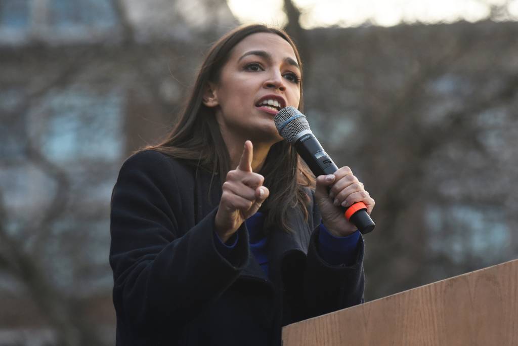 AOC tells reporters she’d stomp Vance in 2028 matchup