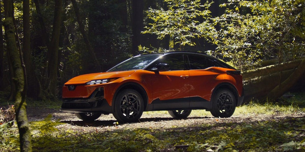 The new Subaru Uncharted EV is just as powerful as the Solterra but ...