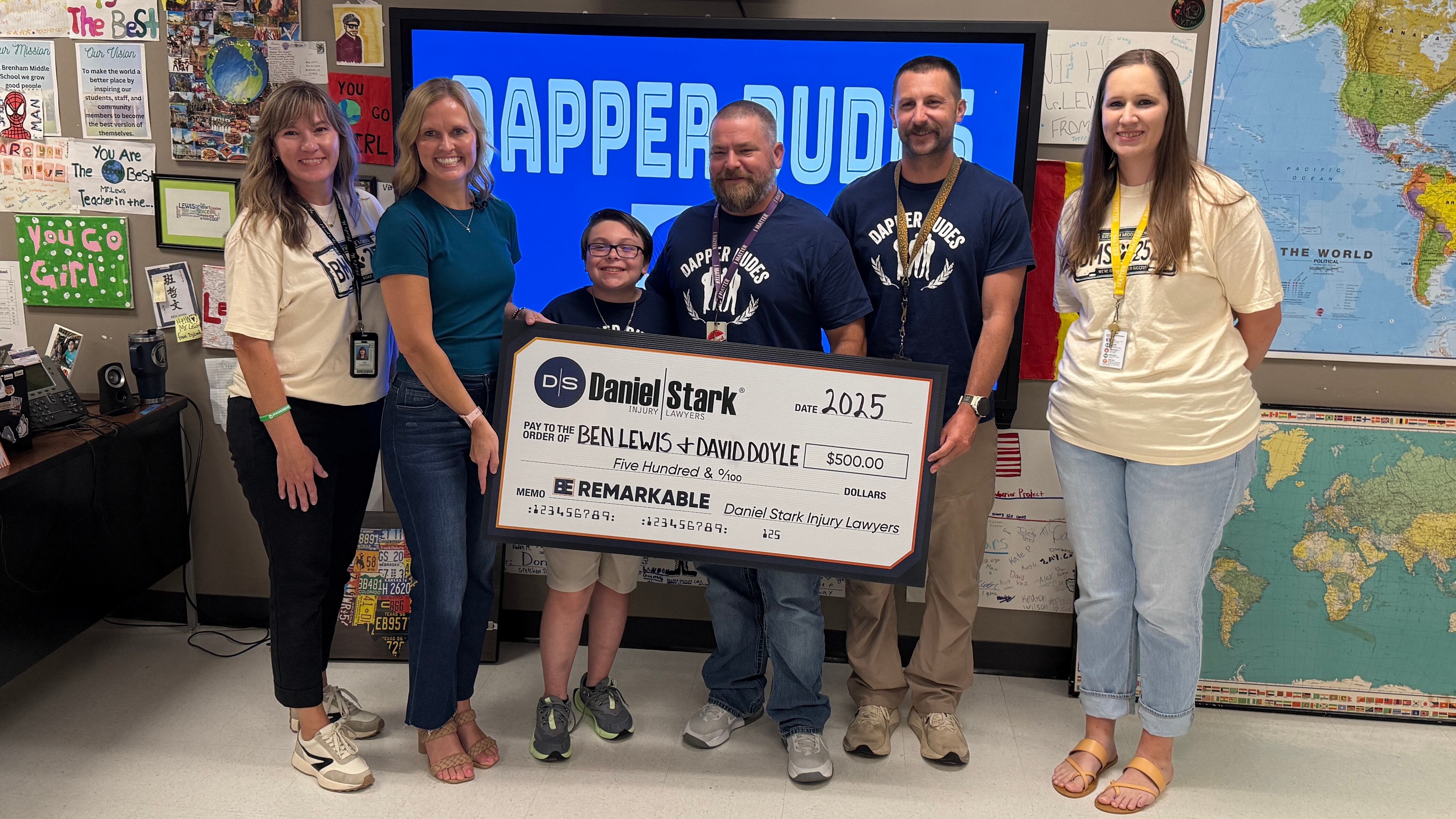 Brenham teachers honored for 'Dapper Dudes' program teaching life ...