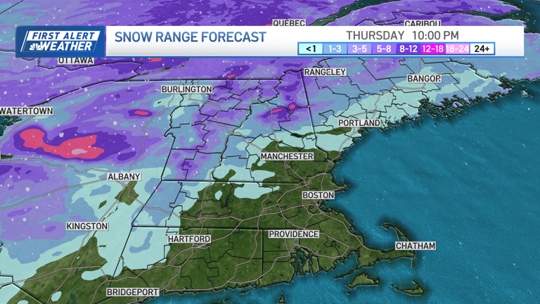 Parts of NH, western Mass. could see snow Wednesday. Larger storm this ...