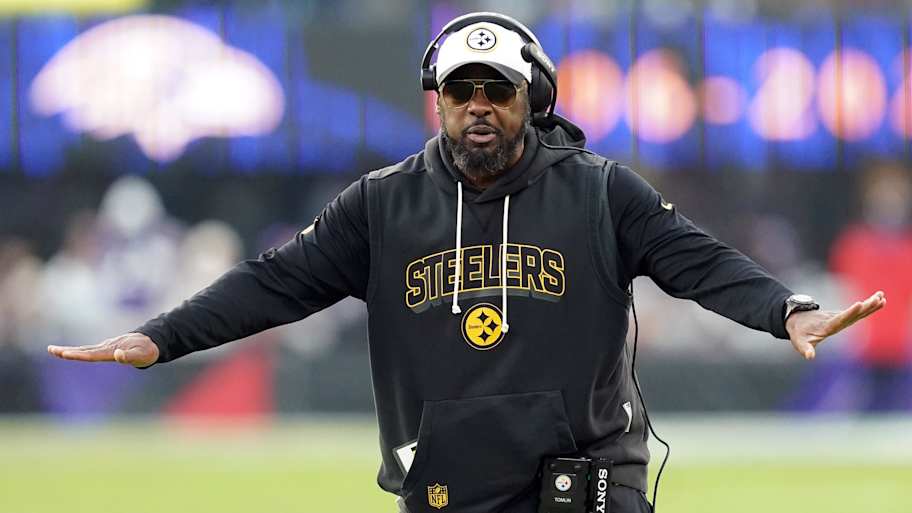 Steelers' Mike Tomlin takes shot at Ravens' John Harbaugh
